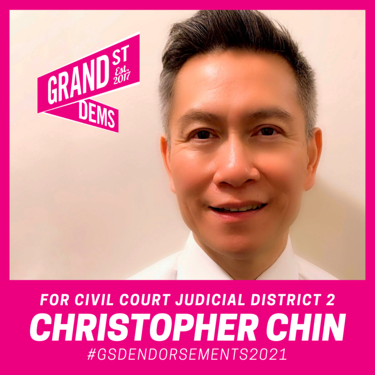 Grand Street Dems Endorses Christopher Chin and Edward Irizarry for ...
