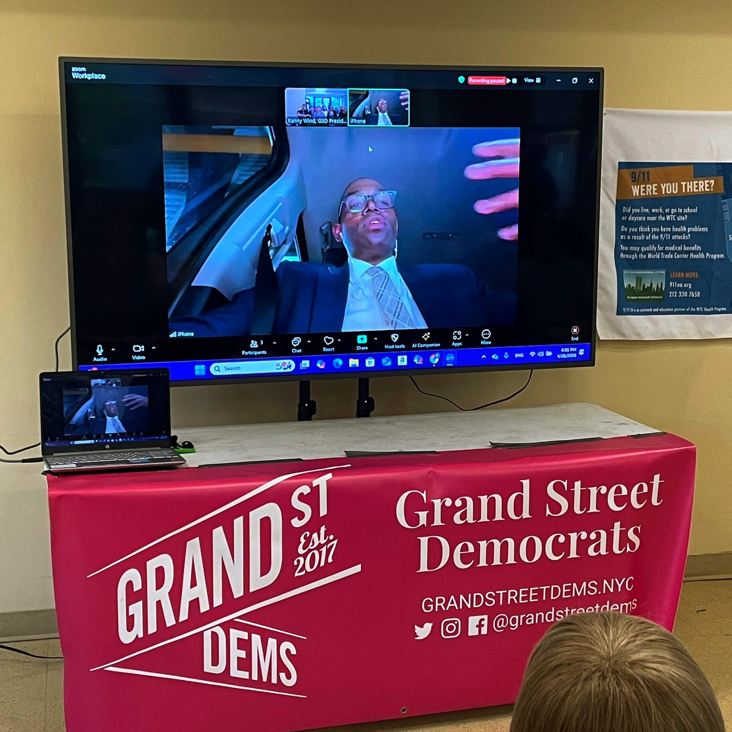 GSD Meeting April 29th Recap - Grand Street Democrats